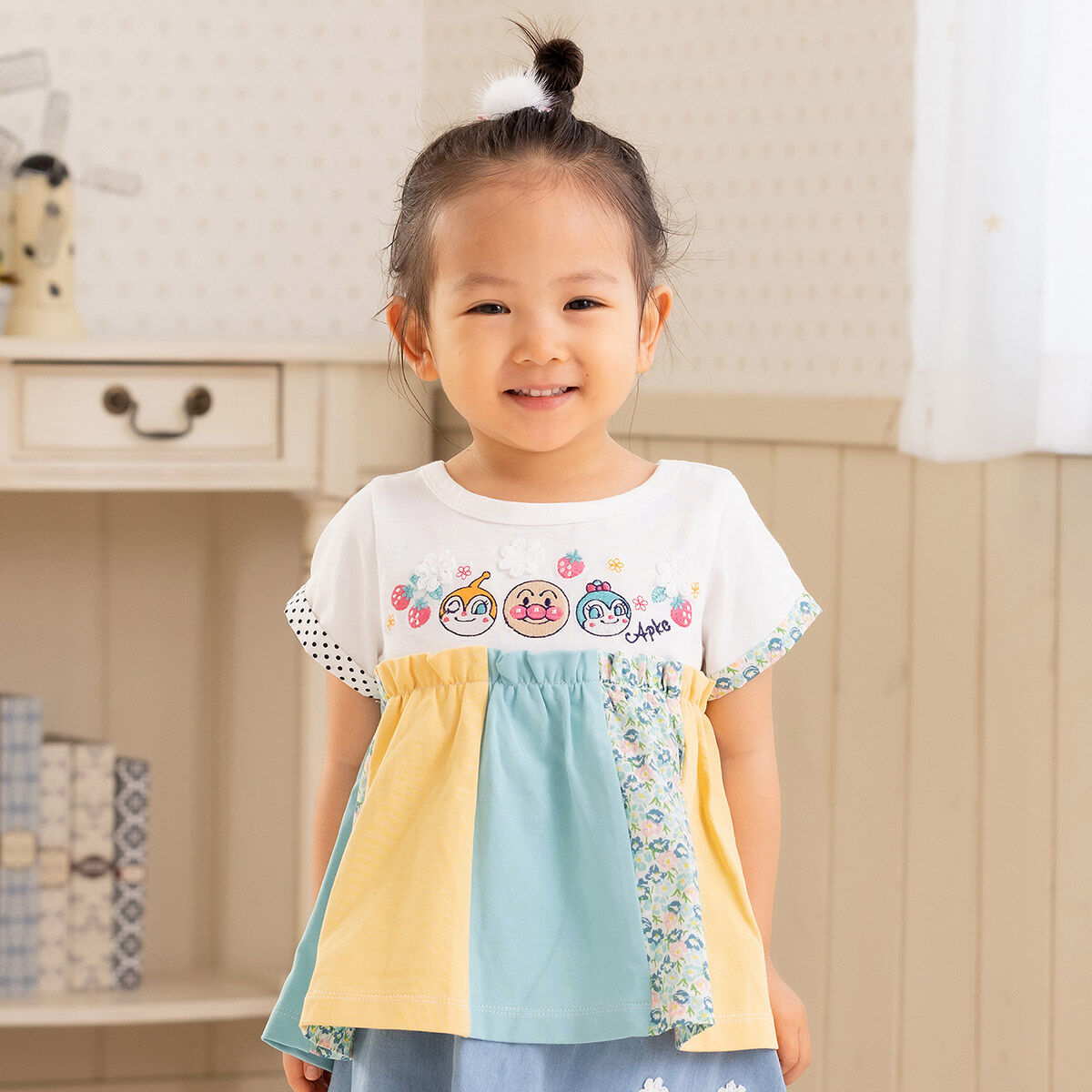 パッチワークチュニックTシャツ | graminees.net