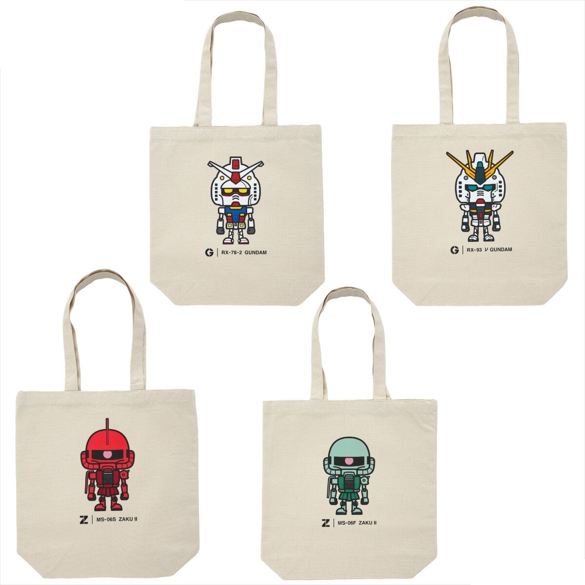 ガンプラくん トートバッグ(全4種)【2025年4月発送 ガンプラくん トートバッグ(全4種)【2025年4月発送